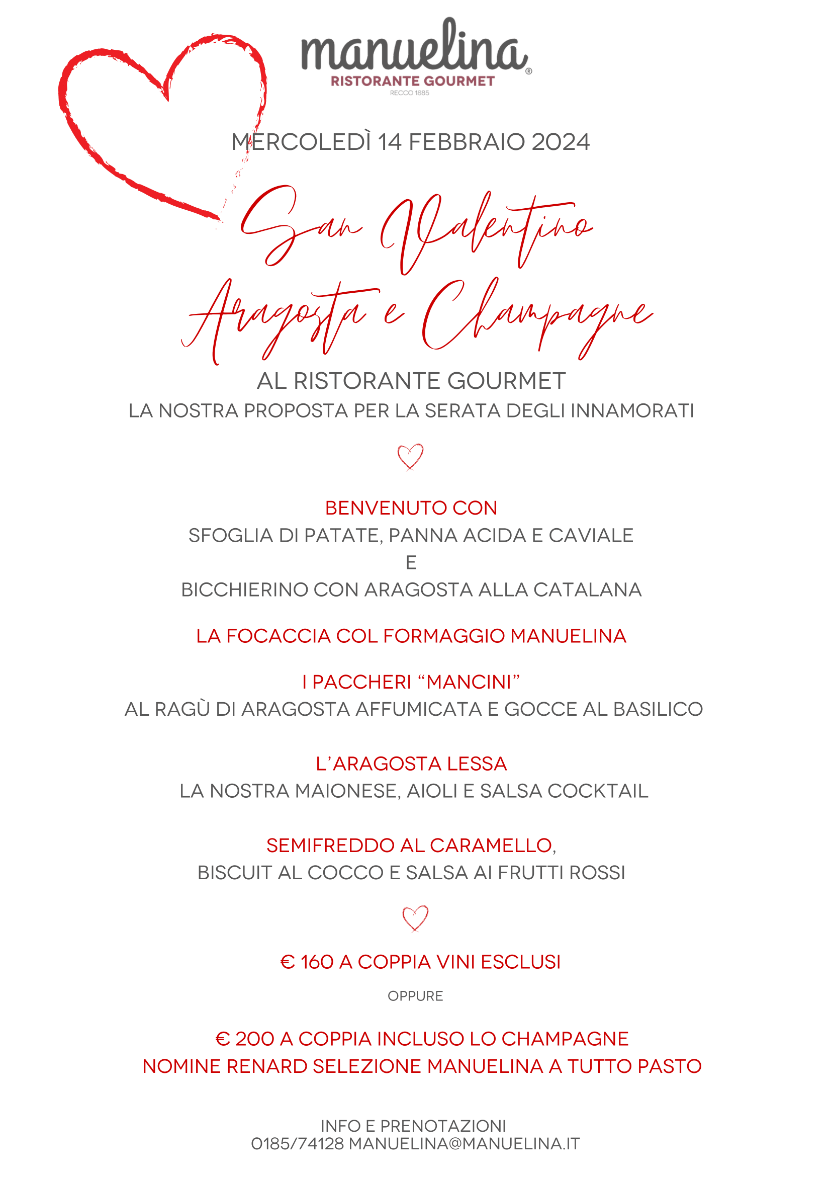 San Valentino 2024 | Manuelina